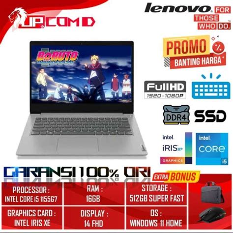 Promo Lenovo Ideapad Slim Intel Core I G Gb Gb Fhd Platinum Diskon Di Seller