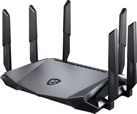 msi radix ax6600 wifi 6 tri band gaming router wlan fino a 6600 mbps