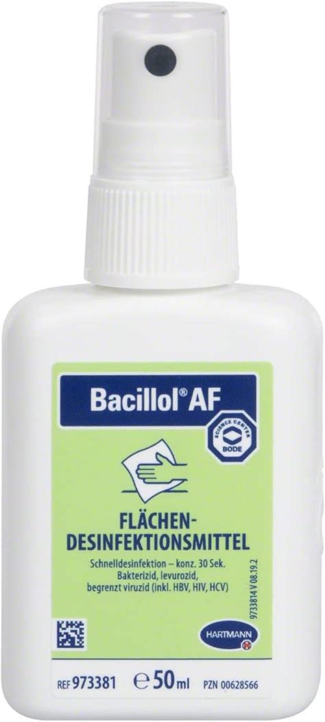 Bacillol Af Solution For Fächendesinfektion Uk