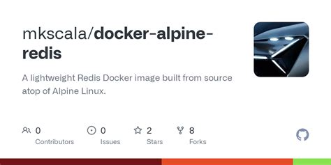 Github Mkscala Docker Alpine Redis A Lightweight Redis Docker Image Built From Source Atop Of