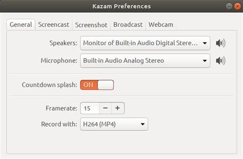 Kazam Screen Recorder Funktionen Anleitung Review