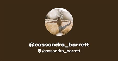 Cassandrabarrett Instagram Facebook Linktree