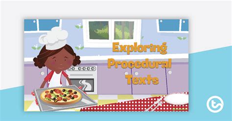 Exploring Procedural Texts Powerpoint Teaching Resource Teach Starter