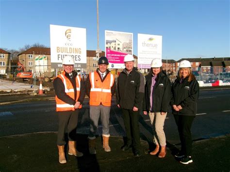 Project Scotland On Linkedin Build Of New Housing Development Underway In Glasgows East End