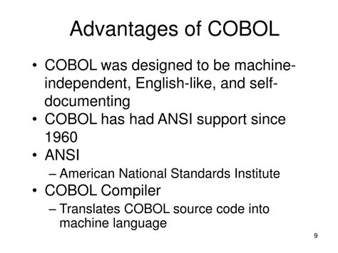 PPT COBOL History PowerPoint Presentation Free Download ID
