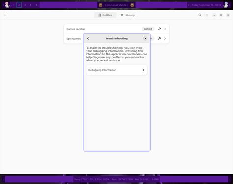 Bug Flatpak Version Epic Games Not Open · Issue 129 · Bottlesdevsprograms · Github
