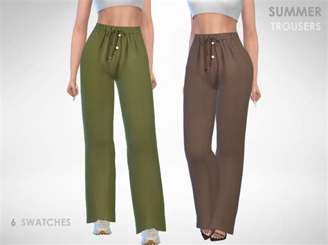 The Sims Resource Summer Trousers