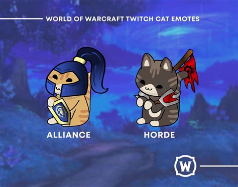 Alliance Vs Horde World Of Warcraft Twitch Emotes Etsy