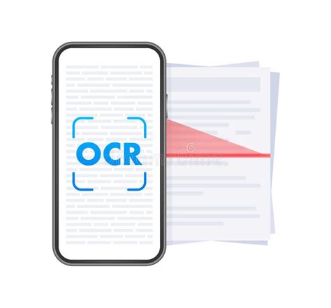 Document Ocr Stock Illustrations 166 Document Ocr Stock Illustrations