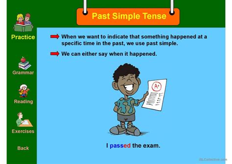 Simple Past English Esl Powerpoints