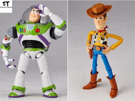 Kaiyodo Revoltech Toy Story Woody Buzz Lightyear Ver Figure READYSTOCK Hobbies