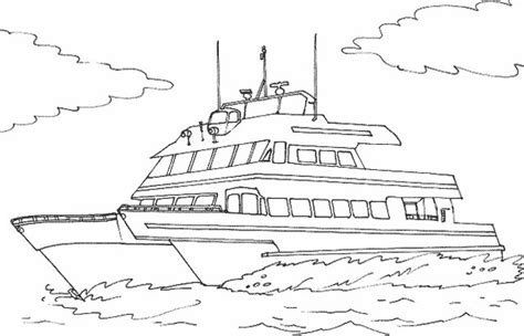 Bateau à Colorier Beau Photos Bateau Navire 127 Transport Coloriages