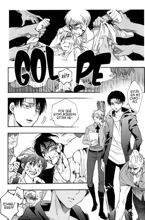 Doujinshi Ereri Juntos con Eren matón 2 2 Shingeki No Yaoi
