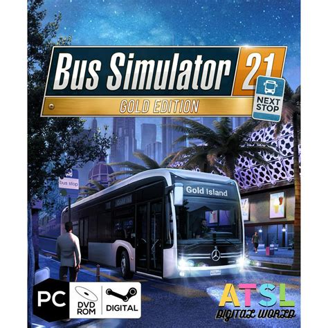 Original Pc Game Bus Simulator 21 Next Stop Gold Edition Official Tram Extension All Dlcs