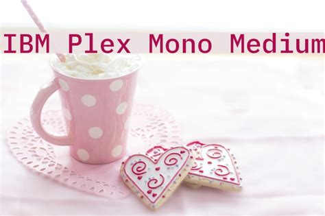 IBM Plex Mono Medium Font FFonts Net