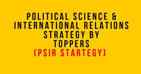 Psir Optional Toppers Strategy Kunal Aggarwal Irs Upsc Club