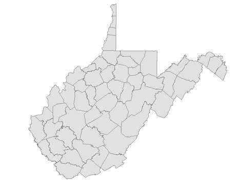West Virginia Counties Map Quiz Virginia Map