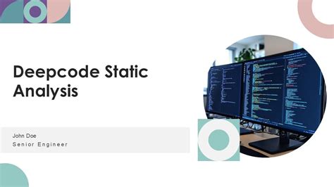 Deepcode Static Analysis Ppt Designs Acp Ppt Example