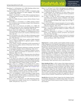 Assessing And Managing E Commerce Service Convenience PDF