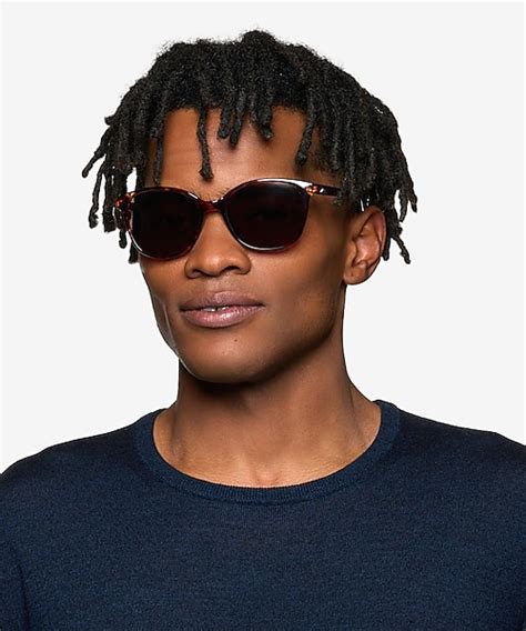 Sutton Cat Eye Tortoise Frame Sunglasses For Women Eyebuydirect Canada