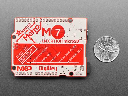 Adafruit Metro M7 With MicroSD Featuring NXP IMX RT1011 ID 5600