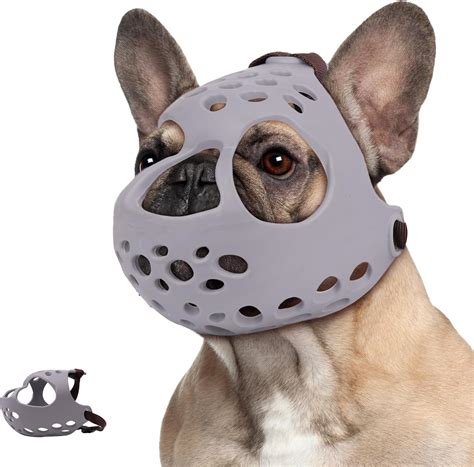 Hamibus Short Snout Dog Muzzle For French Bulldogs Pugs