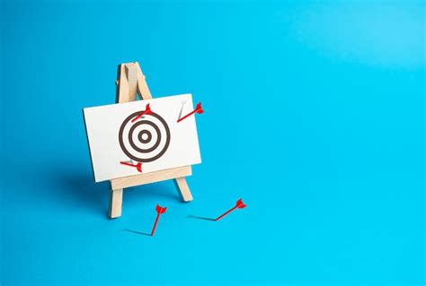 Premium Photo Aim And Shoot Arrows Try To Hit The Target Practice Is