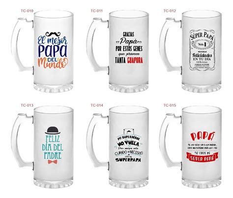 Tarro Cervecero Personalizado Día Del Padre Papá 27900 En Mercado