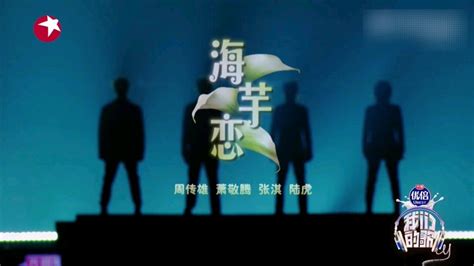 我们的歌：周传雄首次唱跳舞台《海芋恋》腾讯视频