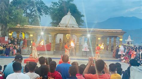 Evening Arati At Bindabasini Temple Pokhara Saturday Special Youtube