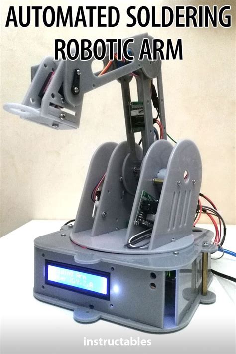 Automated Soldering Robotic Arm Robot Arm Robot Soldering