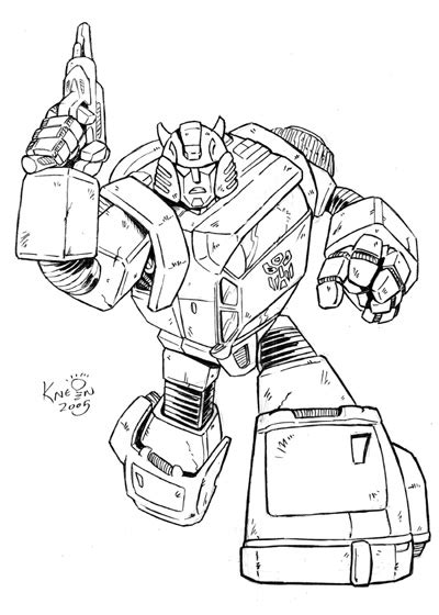 Cliffjumper Coloring Page Coloring Pages