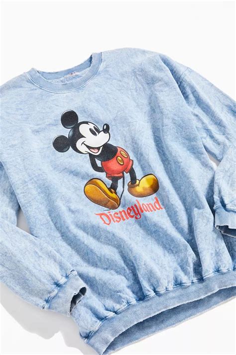 Vintage Disneyland Washed Crew Neck Sweatshirt Urban Outfitters Canada