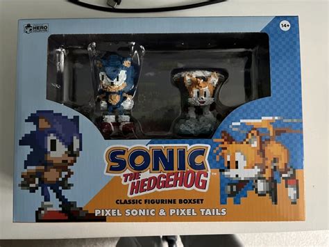 Eaglemoss Sonic The Hedgehog And Tails Pixel Classic Figurine Boxset £20