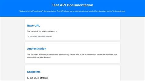 Yaml Api Documentation