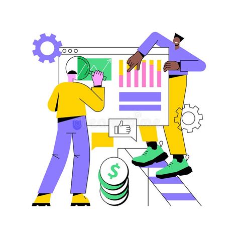 Analytics And Data Science Abstract Concept Vector Illustration Stock