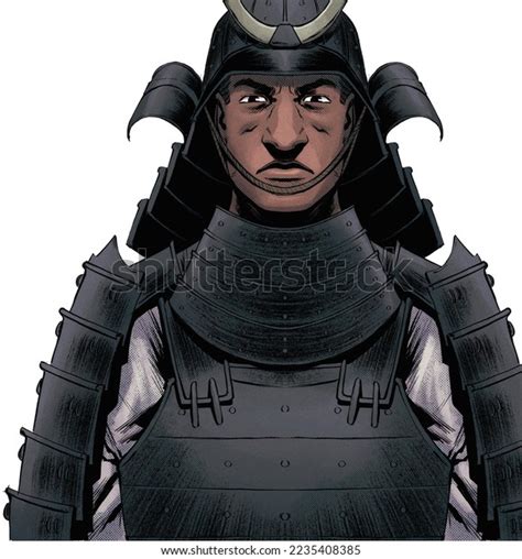 African Samurai Full Armor Stock Illustration 2235408385 Shutterstock