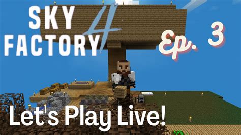 SkyFactory Minecraft Let S Play Live Ep Mob Spawner Done YouTube