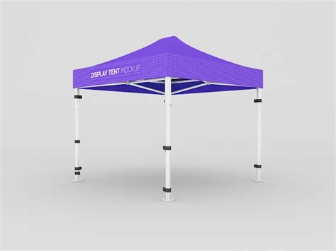 Premium Psd Display Tent Mockup