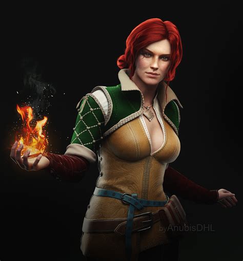 Triss Merigold By Anubisdhl On Deviantart