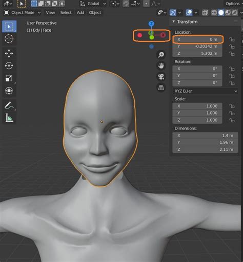 Blender ボーン オブジェクト 中心 Anxipoxxy