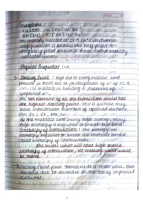 SOLUTION D F Block Elements Notes Studypool