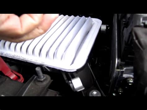 Toyota Camry Engine Air Filter Replacement