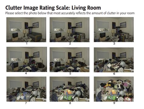 Hoarding Clutter Image Rating Scale Benjamin Rose