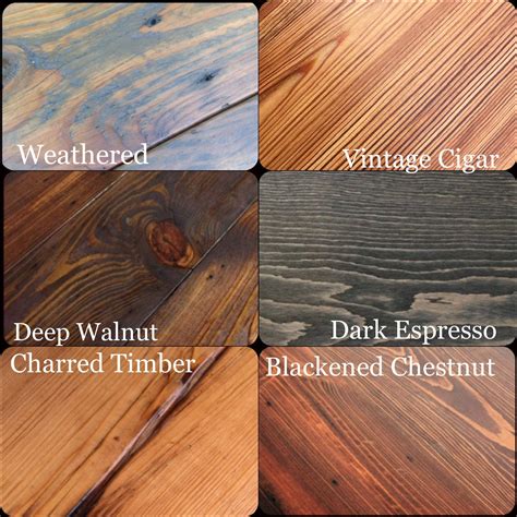 Stain Samples Example Finishes Swatches Color Choices Stain Colors