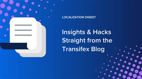 Localization Digest Issue 1