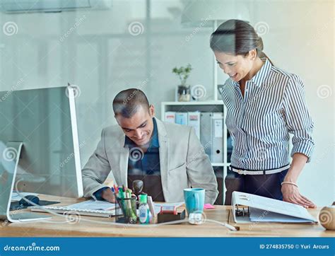 Fact Checking Every Detail Of The Draft Two Businesspeople Looking