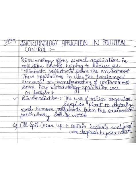 Biotechnology Notes Pdf