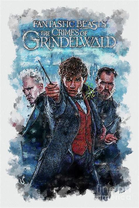 Fantastic Beasts The Crimes Of Grindelwald Painting By Emelia Marquardt
