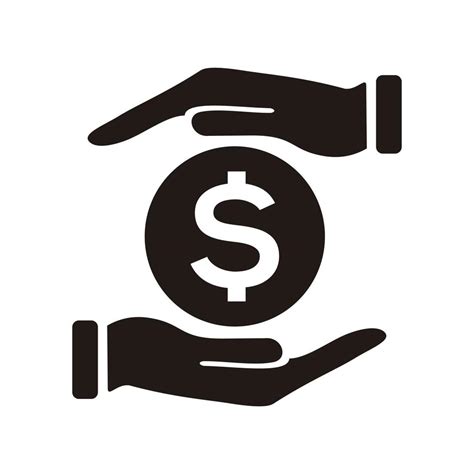 Save Money Icon Salary Money Invest Finance Hand Holding Dollar